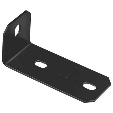 National Hardware Offset Leg Corner Brace - Black