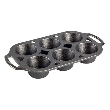 Lodge Seasoned Cast Iron Muffin Pan