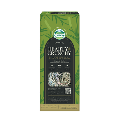 Oxbow Hearty & Crunchy Prime Cut Hay - 20 oz