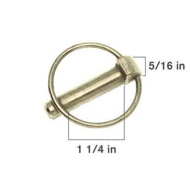 BE Braber Lynch Pin 5/16 Inch, Box of 4