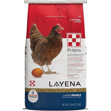 Purina Layena Pearls Feed - 25 lb