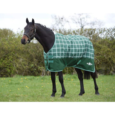 WeatherBeeta Saxon Defiant 1200D Standard Neck Medium - Hunter Green/Plaid