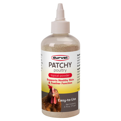 Durvet Patchy Poultry Topical Powder - 2.75 oz