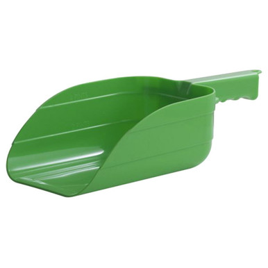 Little Giant Lime Green Polypropylene Plastic Utility Scoop