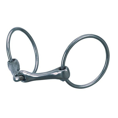 Weaver Equine Iron All Purpose Ring Snaffle Bit - 5"