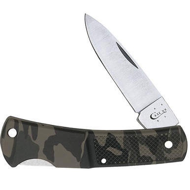 Case Camo Case Caliber Lightweight Synthetic Lockback Knife - 0.8 oz
