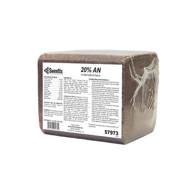 Sweetlix 20% An Pressed Protein Block - 33 lb