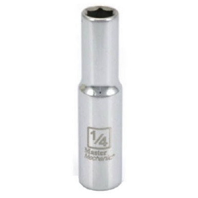 Master Mechanic 6-point Deep Well Socket - 1/4"