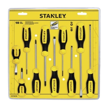 Stanley Standard Fluted Screwdriver Set