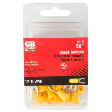 Gardner Bender Yellow Spade Terminal