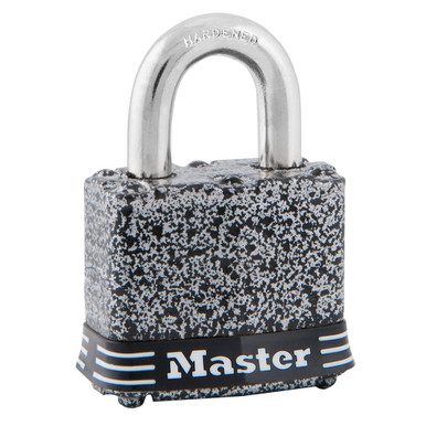 Master Lock Wide Laminated Steel Pin Tumbler Padlock