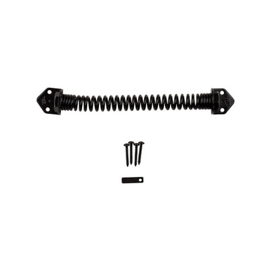 National Hardware Spring Door & Gate - Black - 11"