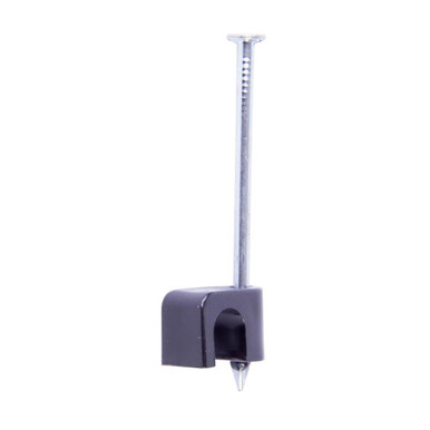 Gardner Bender Coaxial Cable Staples Black - 1/4"