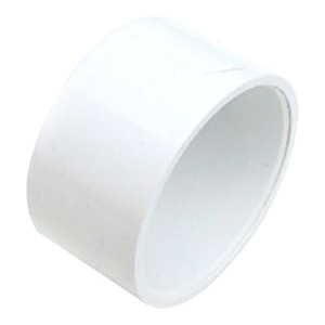 Genova White Plastic Slip Cap