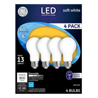 GE 8 w General Purpose LED Light Bulb