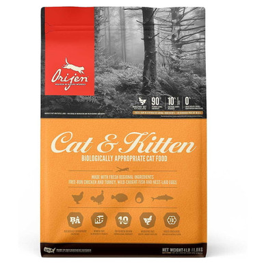 Orijen Cat and Kitten Biologically Appropriate Grain-free All Life ...