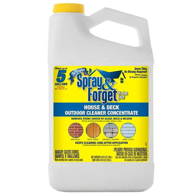 Spray & Forget House & Deck Exterior Cleaner Concentrate - 64 oz