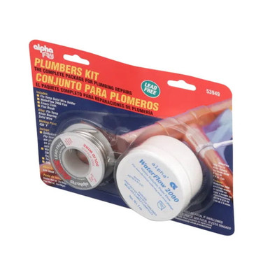 Alpha Metals Lead-Free Plumbing Solder Kit