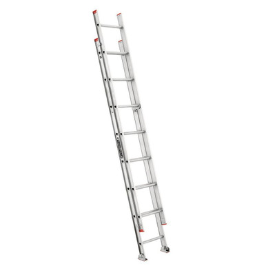 Louisville Aluminum Type III Extension Ladder - 200 lb