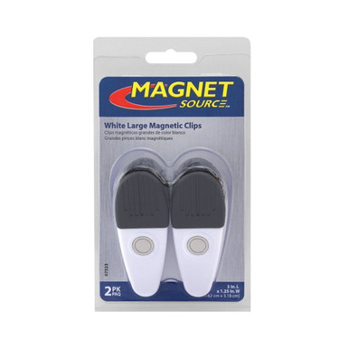 Magnet Source Neodymium Magnetic Clip - 2 pk - Large