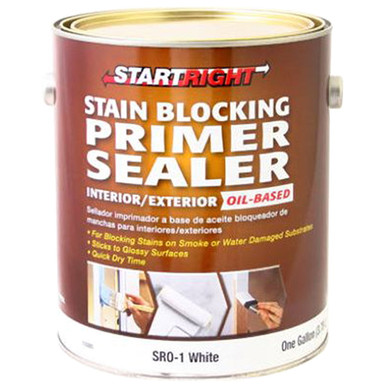 Start Right White Oil Base Stain Blocking Primer/Sealer - 1 gal