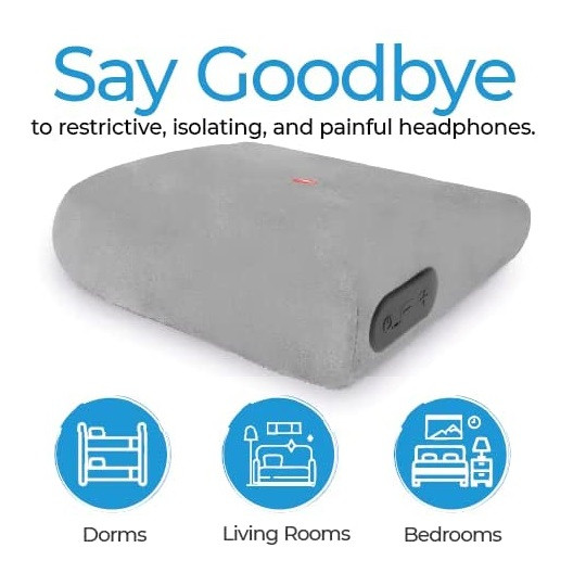 KARE Audio Head Spot SonicCast TV | Bone Conduction Pillow ...