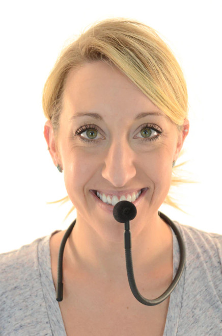 Chattervox Voice Amplifier Collar Microphone - Vaughn Engineering