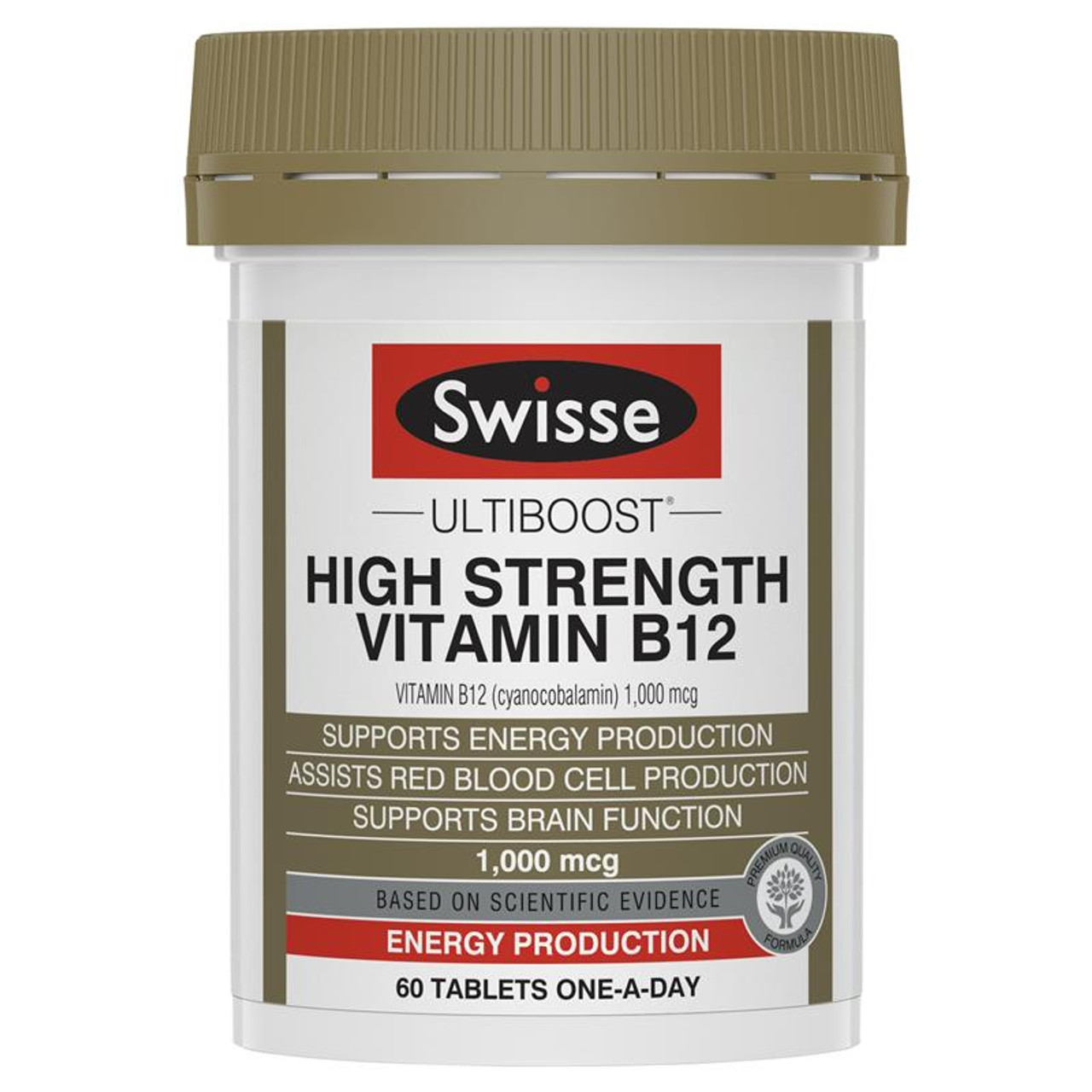 Swisse Vitamin B12 60 Tablets - Australian Healthcare Direct