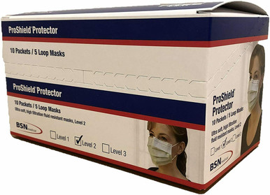Proshield Proctector Face Mask 5x10 (50 Masks) - Made In Japan