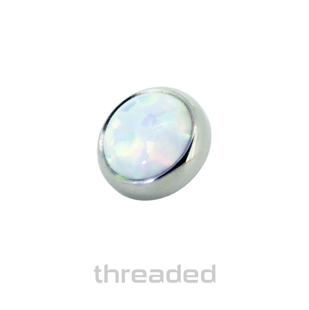 Gem Threaded/Threadless Ends - Threaded/Threadless Bezel-Set Gem Ends ...