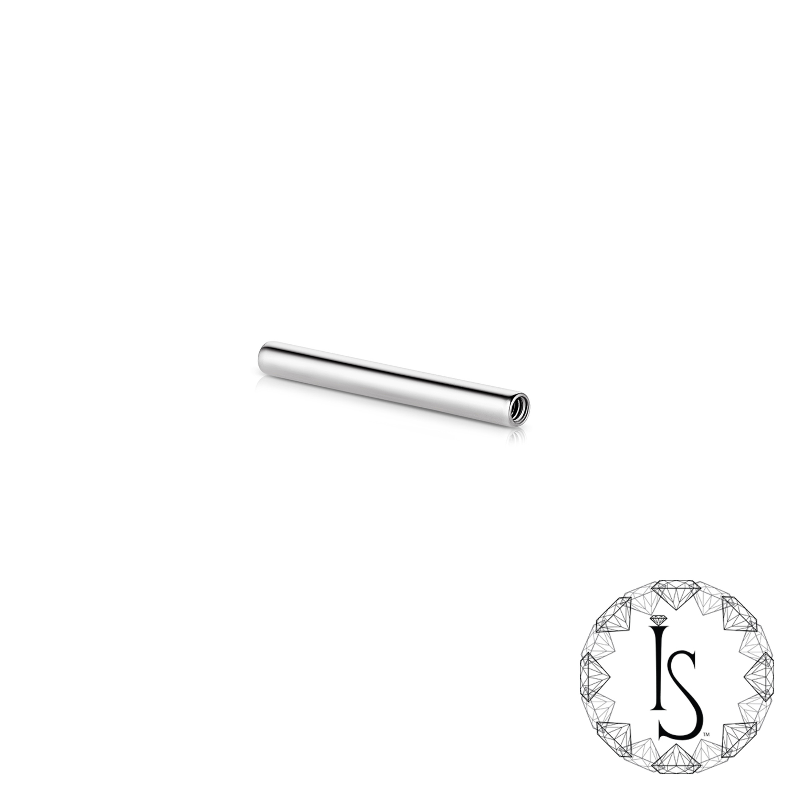 Basic Jewelry - Straight Threaded Barbells - ISC Body Jewelry