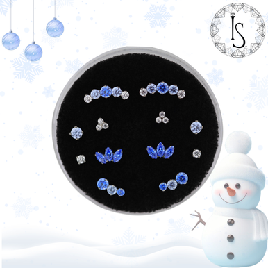 Assorted Christmas Titanium Jar #1