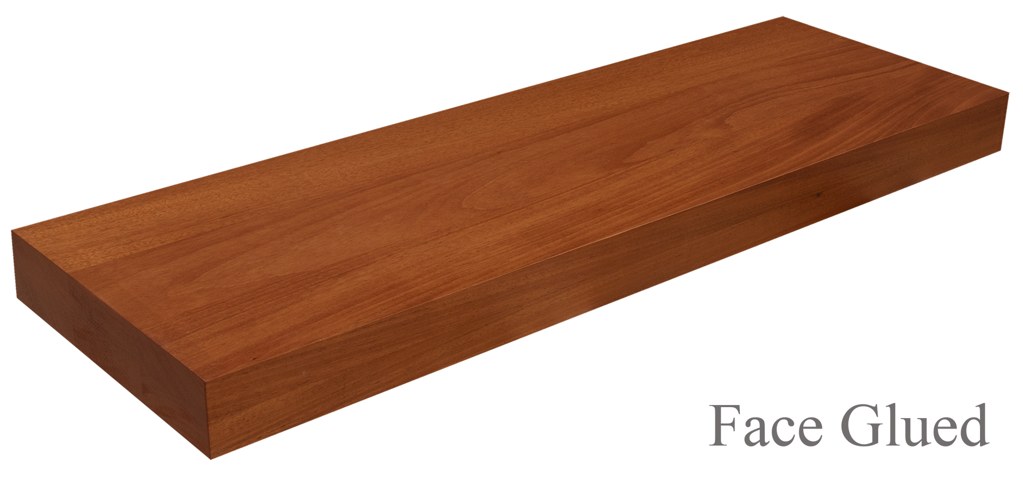 Genuine Mahogany Floating Stair Tread