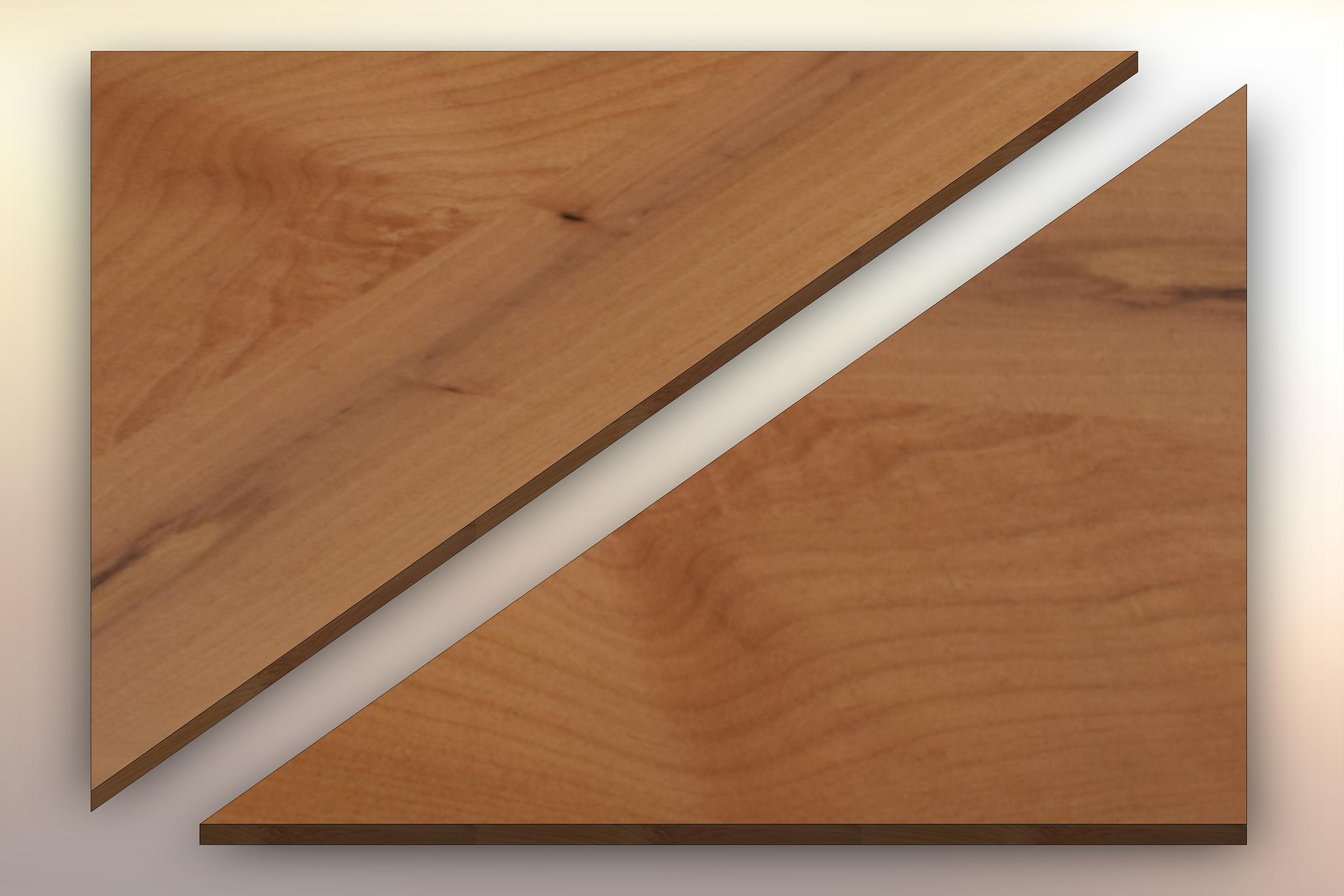 Knotty Alder Winder Treads