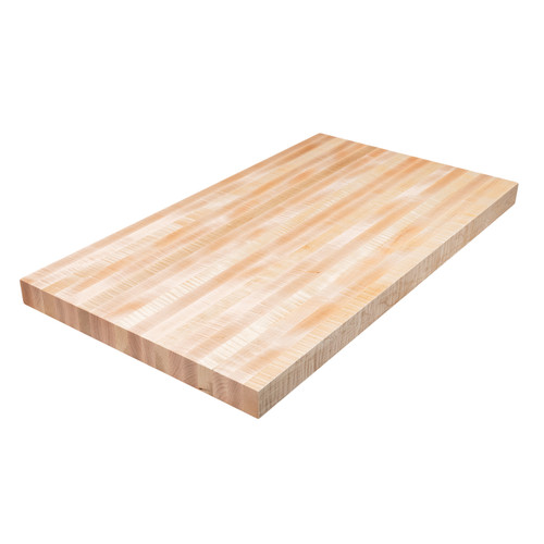 Curly Maple Edge Grain Butcher Block Countertop - Hardwood Lumber Company