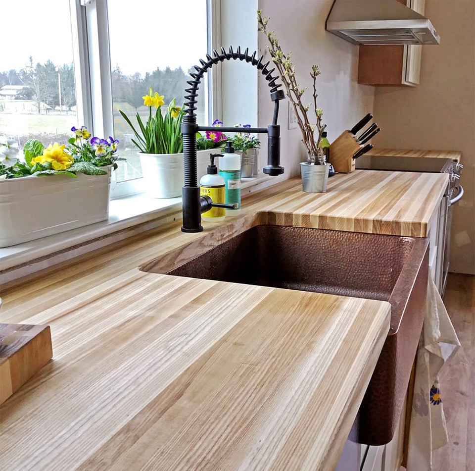 Custom Butcher Block Countertops | Hardwood Lumber Company