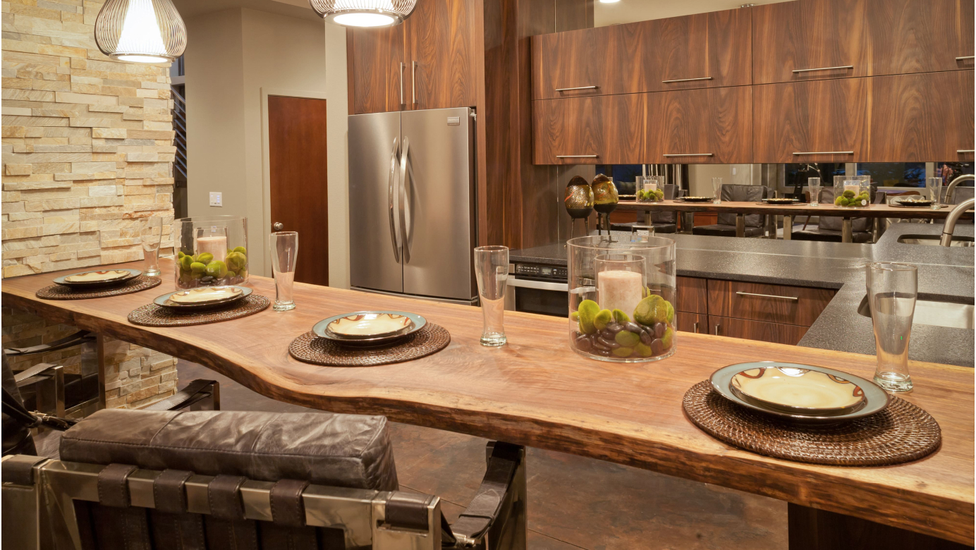 Custom Butcher Block High Top Table | Hardwood Lumber Company