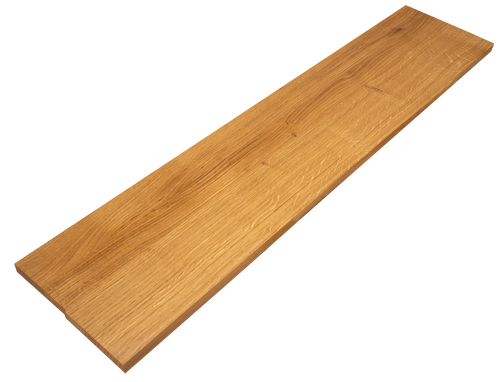 Rustic Rift & Quartered White Oak Stair Riser
