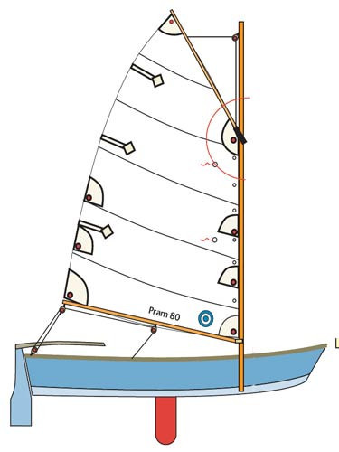 14' Nuthatch Pram Plans - Sailing Version PDF
