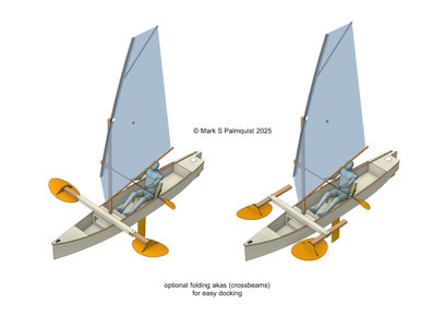 Spark Sailing Canoe/Trimaran Plans Download
