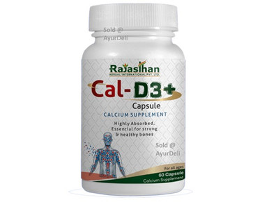 Buy Cal-D3+ Capsules Online @ Rs.239 @ AyurDeli | Rajasthan Herbals ...