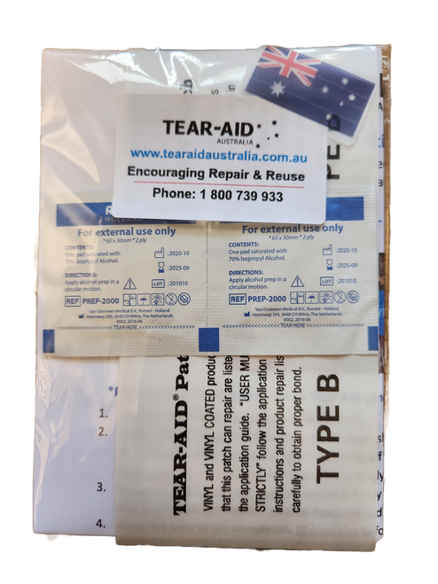 Repair Solutions - Tear Aid Type B - Repair Patches - The North Pole Shoppe