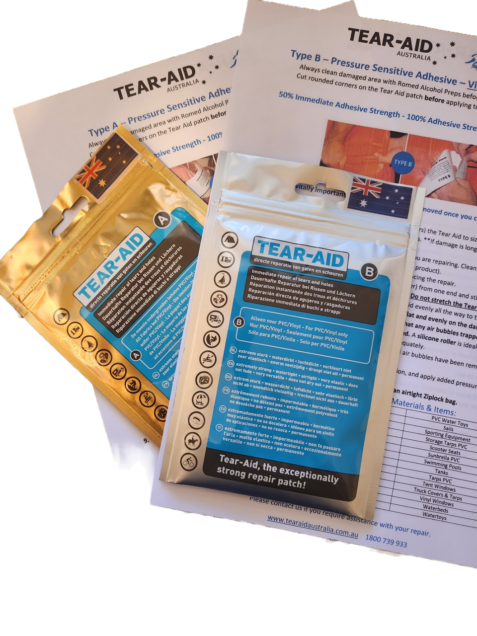 Repair Solutions - Tear Aid Type A - Repair Kits - The North Pole Shoppe