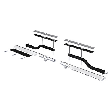 29" 430 Stainless Steel Universal Standard Duty Half Fender Mounting ...