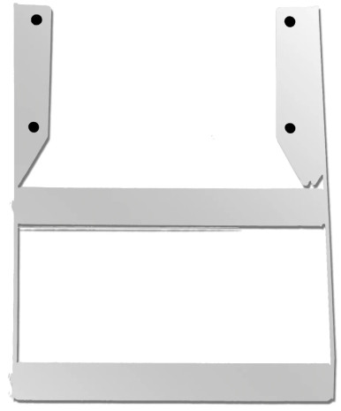 18" Aluminum Frame Steps | Heavy Duty Truck Steps