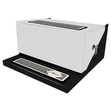 Chrome Shop Mafia Peterbilt Step Box | Stainless Steel Lid