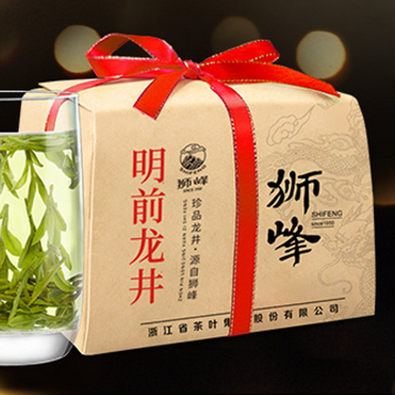 SHIFENG Brand Ming Qian Premium Grade Long Jing Dragon Well Green Tea ...