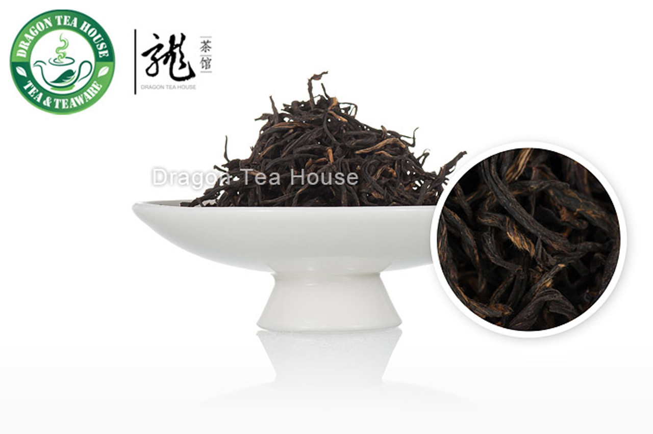 Jin Jun Mei Golden Eyebrow Wuyi Black Tea - Dragon Tea House