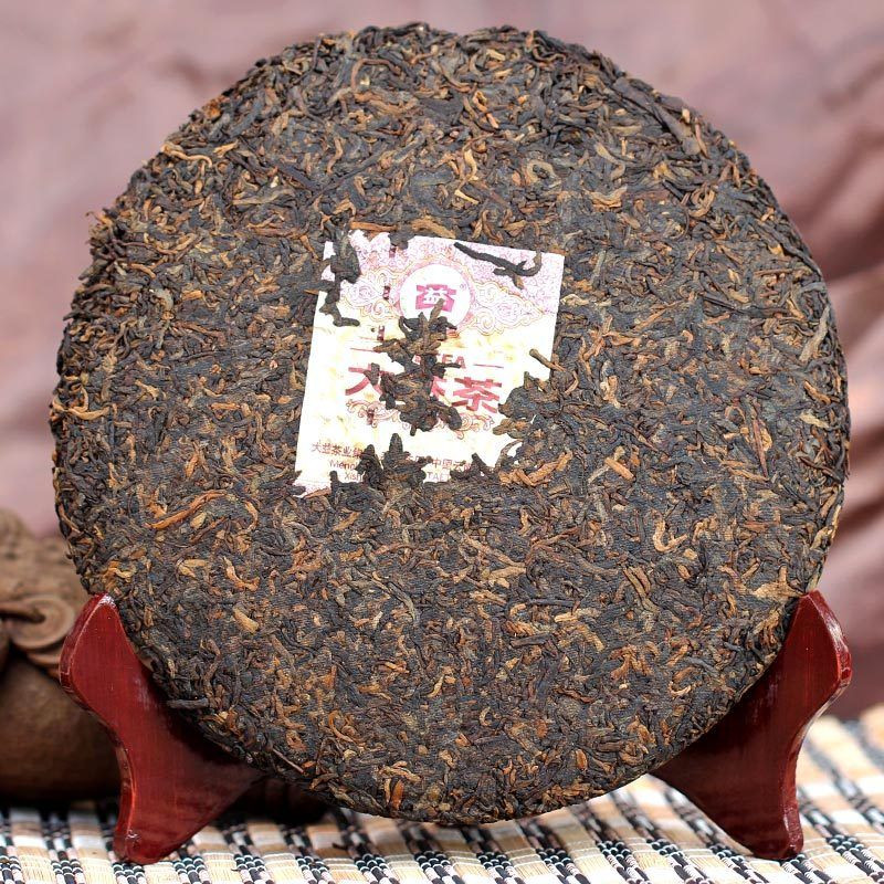 7572 Menghai Dayi Puer Tea Cake TAETEA Pu-erh China Yunnan Pu'er 2015 ...