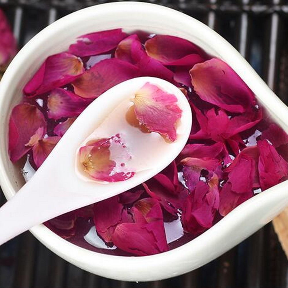 Organic Natural Rose Petal Powder Powdered Flower Tea Super Food ...